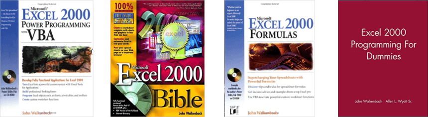 Books by John Walkenbach » The Spreadsheet Page