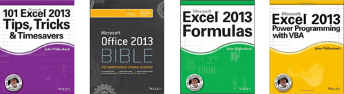 Books by John Walkenbach » The Spreadsheet Page