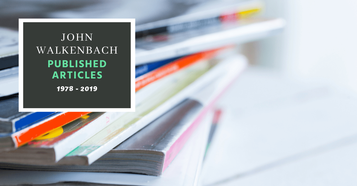 Articles by John Walkenbach » The Spreadsheet Page