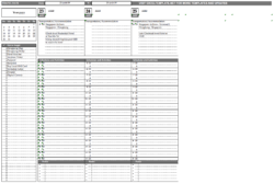 Planner Templates » The Spreadsheet Page